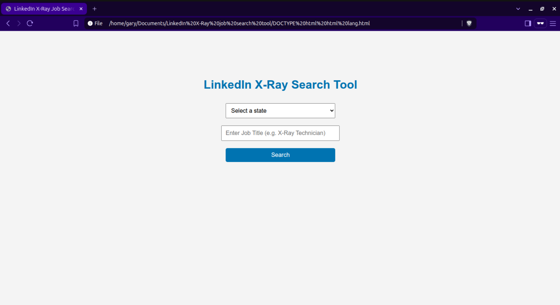 🔍 LinkedIn X-Ray Search Tool | LinkedIn-X-Ray-Search-Tool