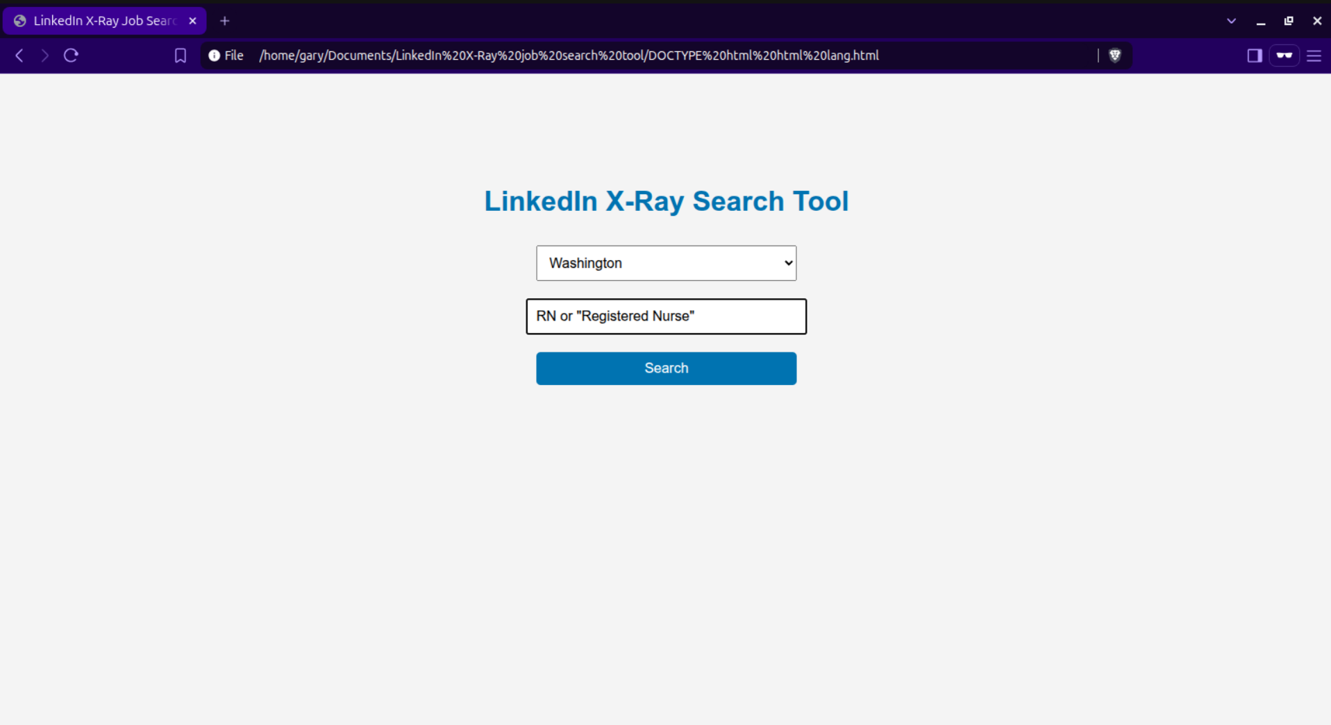 🔍 LinkedIn X-Ray Search Tool | LinkedIn-X-Ray-Search-Tool